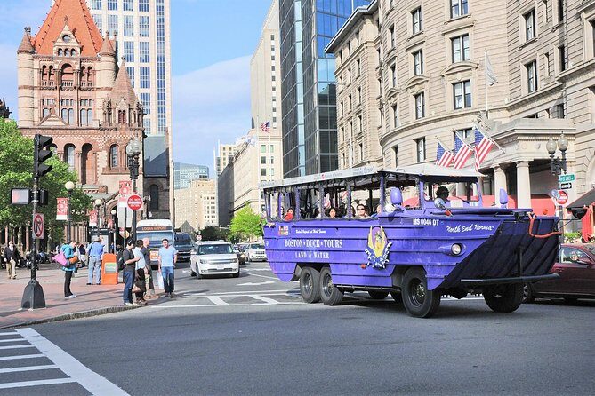 Boston Duck Boat Sightseeing City Tour with Cruise Along Charles River - Who Should Consider This Tour?