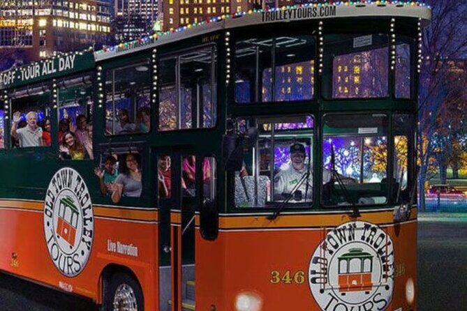 Boston Holiday Sights and Festive Nights Trolley Tour - Key Points