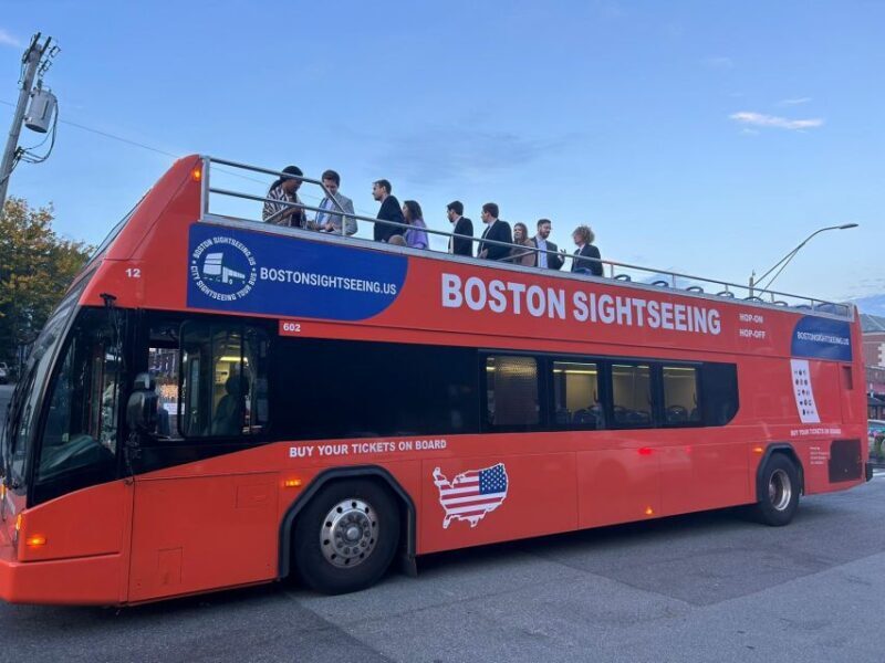 Boston Sightseeing: Single Ride Pass With Double-Decker Bus - Key Points