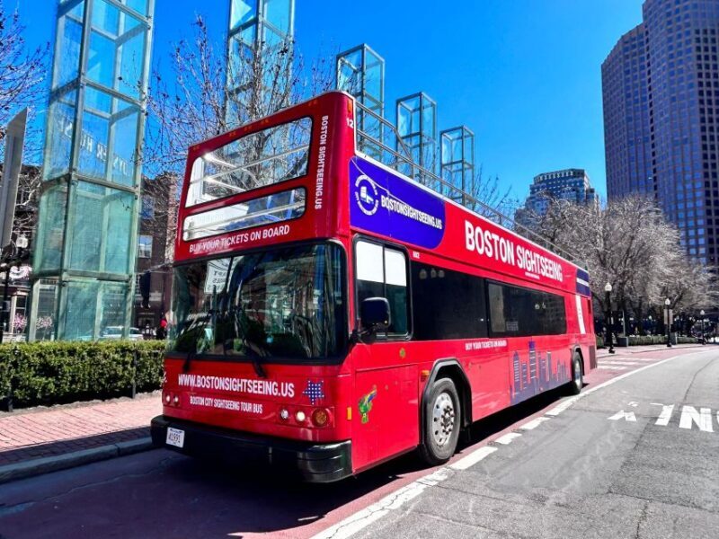 Boston Sightseeing: Single Ride Pass With Double-Decker Bus - The Sum Up