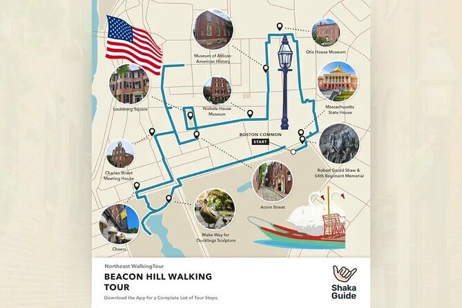 Boston Walking Bundle  Freedom Trail & Beacon Hill Audio Tours - What’s the Itinerary Like?