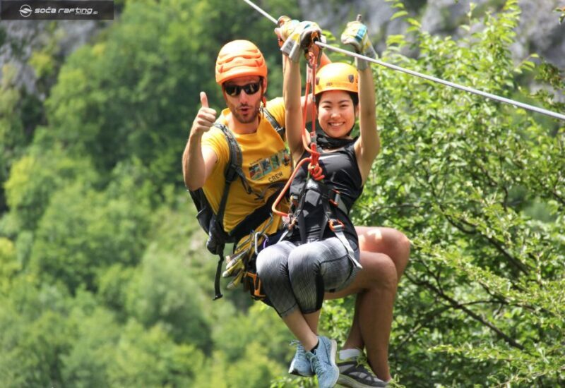 Bovec: Canyon Uja  The Longest Zipline Park in Europe - The Sum Up