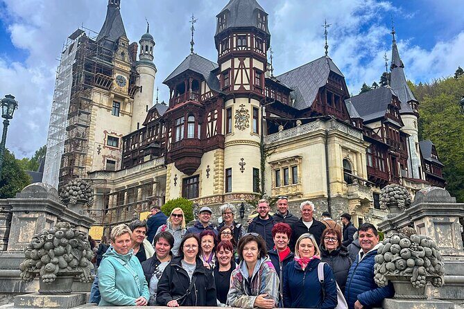Bran Castle, Peles Castle and Nevermore Academy From Brasov - Key Points