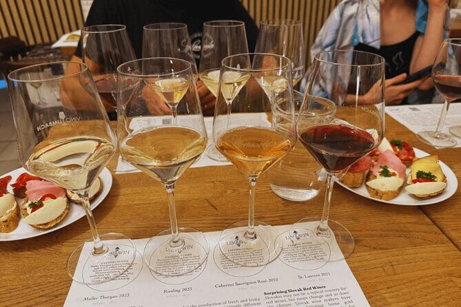 Bratislava Wine Tasting in City Center - Key Points