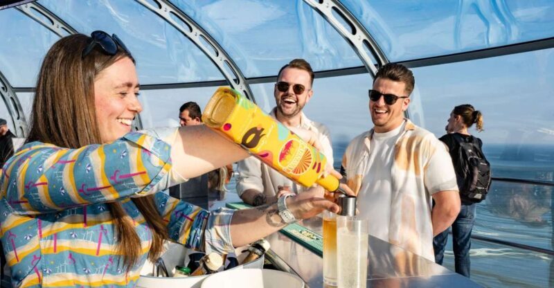 Brighton: i360 Entry & Champagne (Soft Drink for Under 18s) - Key Points