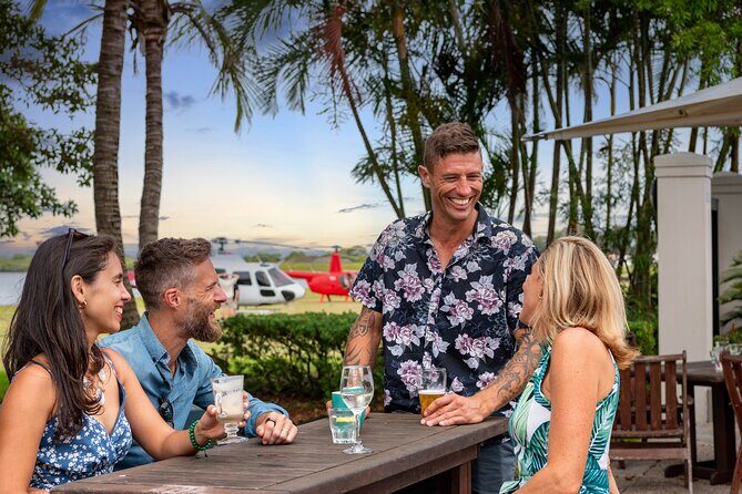Brisbane and Gold Coast Helicopter Pub Crawl 5 Stops - Key Points