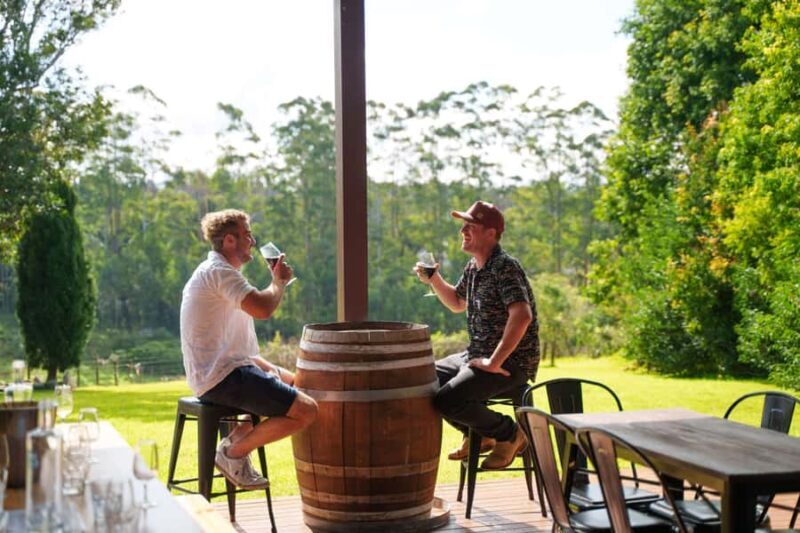 Brisbane: Tamborine Wine & Distillery Tour + 2 Course Lunch - Key Points