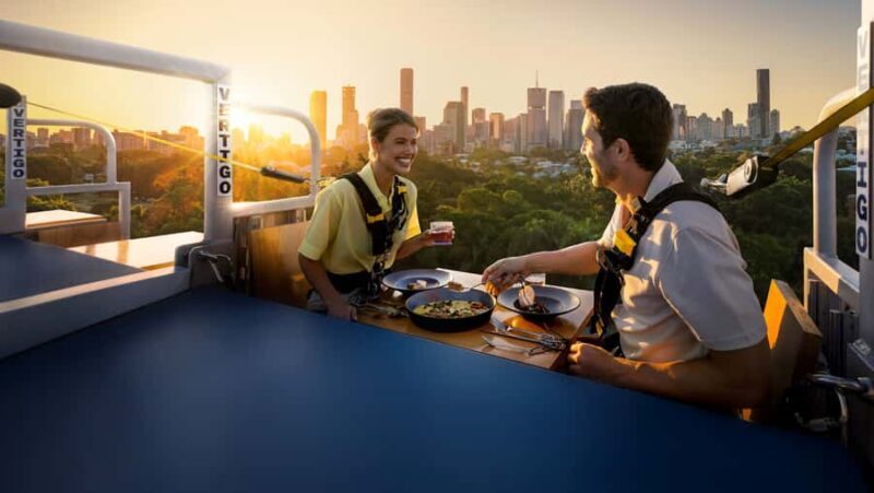 Brisbane: Vertigo Experience Dining on the Edge - Key Points