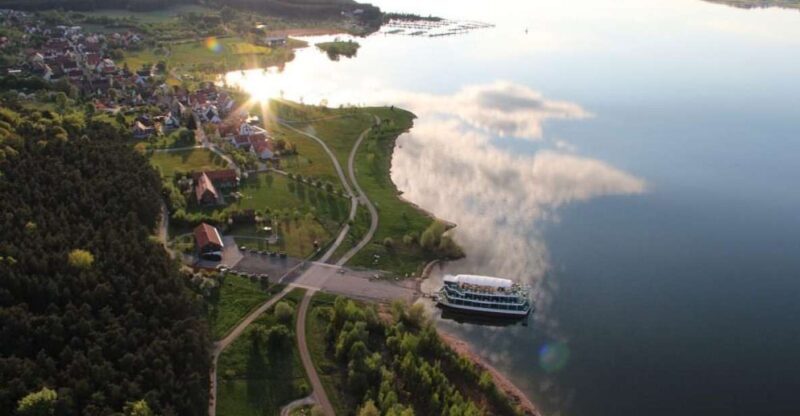 Brombachsee: Ship Tour on the Trimaran "MS Brombachsee" - An Overview of the Brombachsee Ship Tour