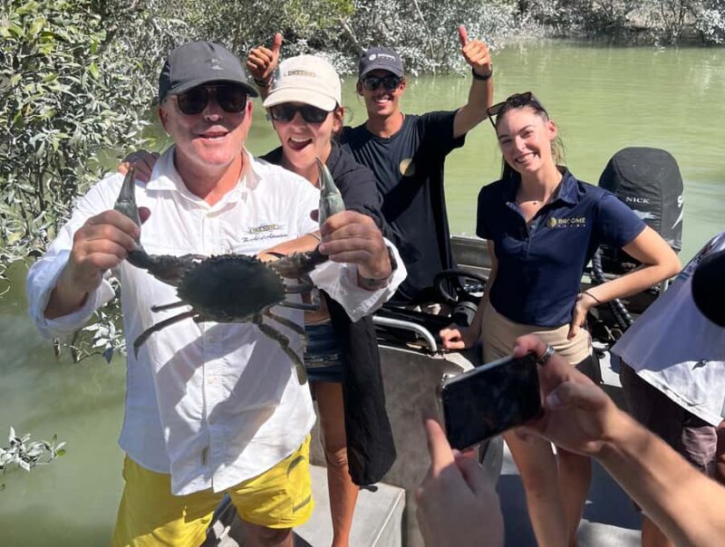 Broome Cruise & Catch: Mud Crab Adventure & Wildlife Cruise - Key Points  