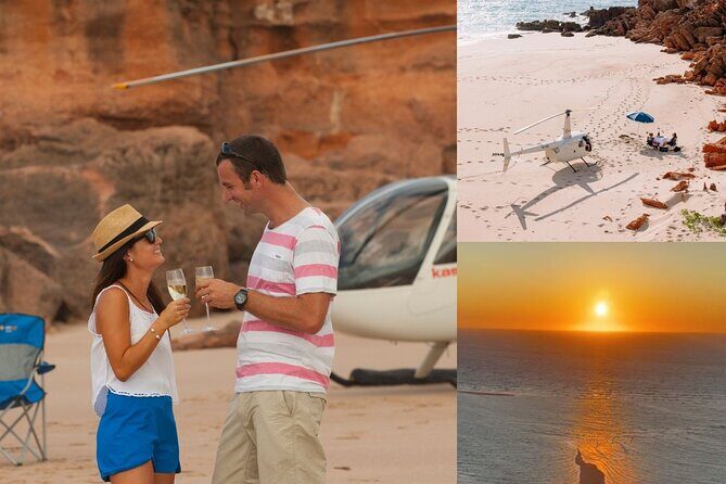 Broome: Romantic 45-Min Private Helicopter Flight & Beach Picnic - Experiencing Broome from the Air: What to Expect