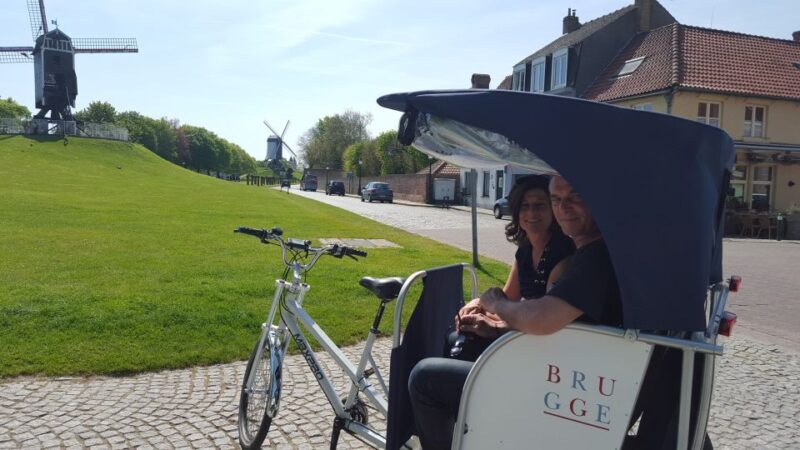 Bruges: Guided Rickshaw Tour - Key Points