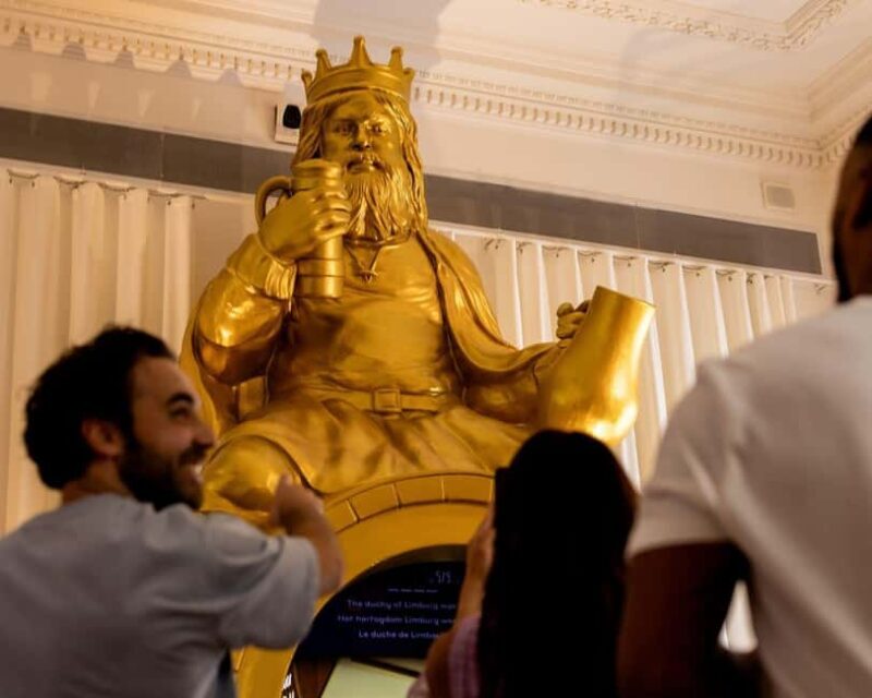 Brussels: Belgian Beer World Ticket with Rooftop & Free Beer - Key Points