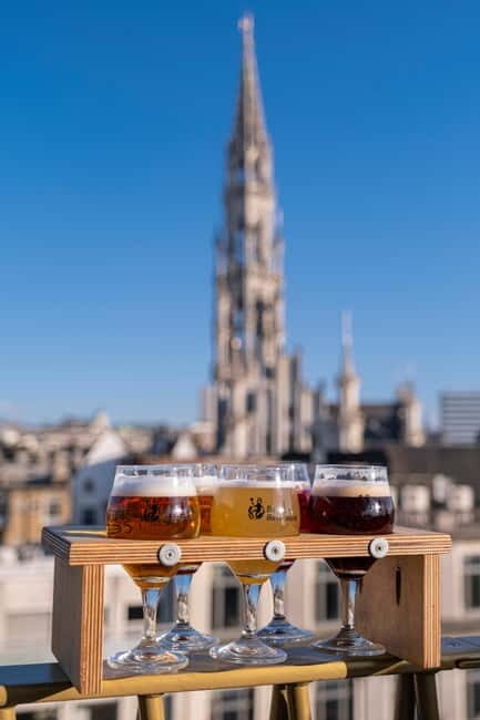 Brussels: Belgian Beer World Ticket with Rooftop & Free Beer - The Sum Up