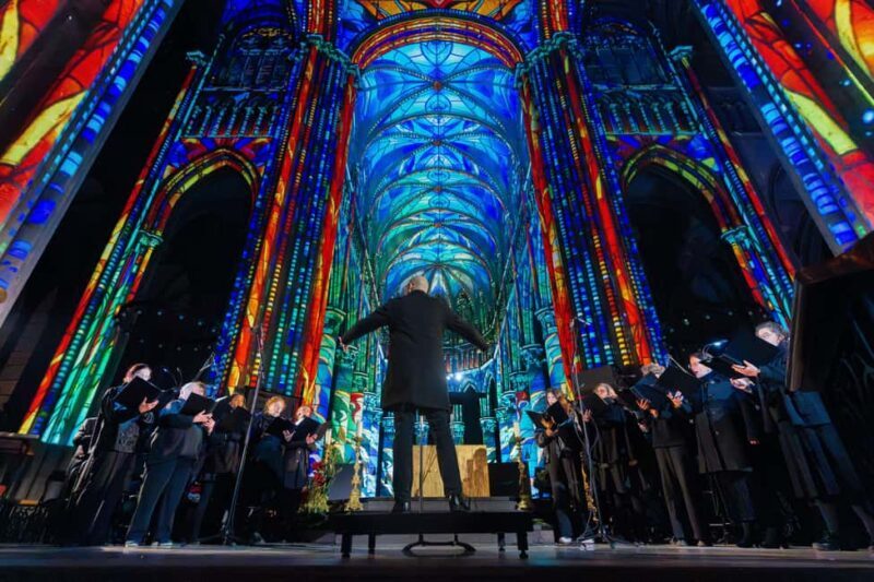 Brussels Cathedral: Immersive Sound and Light Show  Luminiscence - Key Points