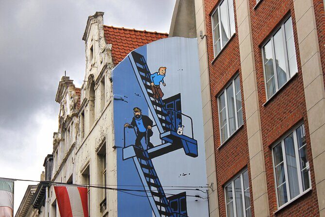 Brussels "Land of Comics": Street Art & Walking Tour - Key Points