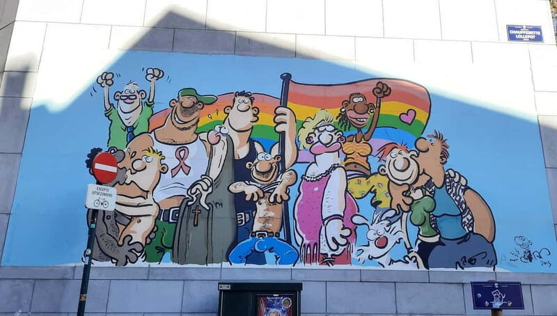 Brussels Walking Tour Comic Strip - The Sum Up