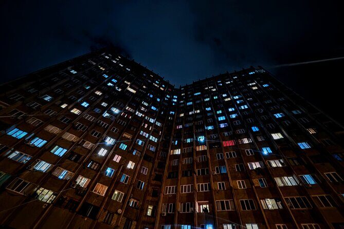 Brutal Tbilisi  Night Edition: Dark Side of Soviet Architecture - Exploring Tbilisi’s Night Secrets: A Deep Dive
