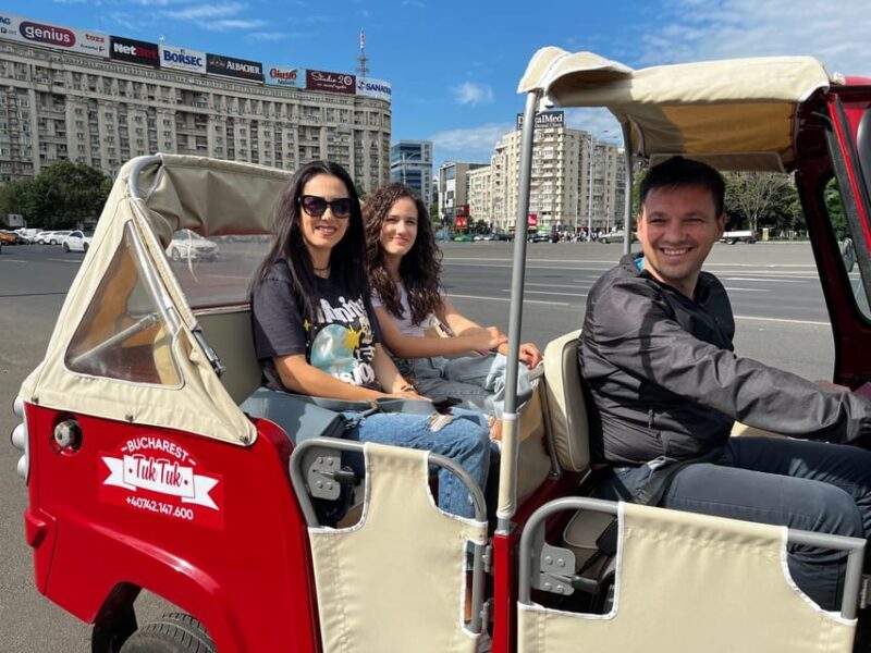 Bucharest Tuk Tuk City Tour - Transport, Duration, and Value