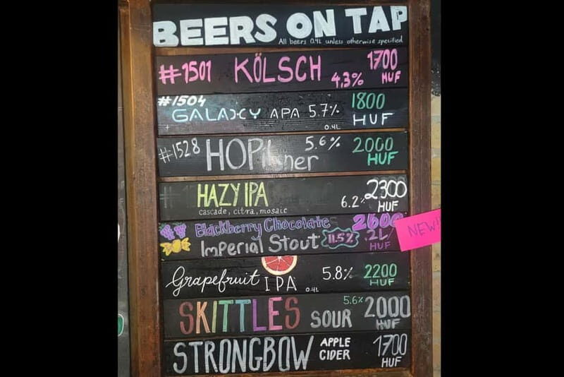 Budapest: 9-tier Hungarian & Craft Beer Tasting w/ snacks - The Sum Up