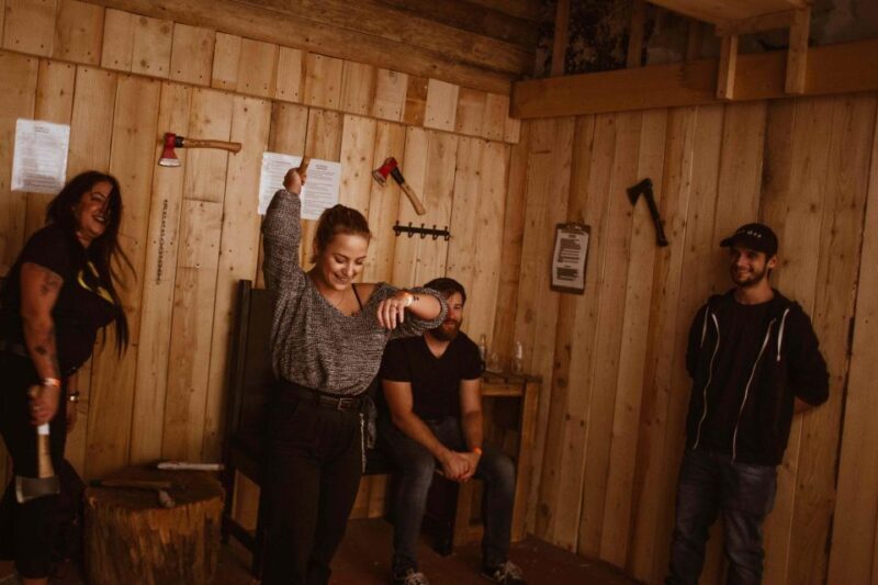 Budapest: Axe Throwing Experience - The Practicalities: Details That Matter