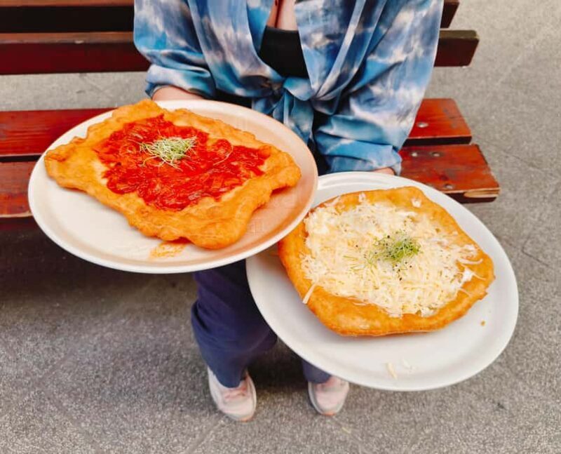 Budapest: Guided Bike Tour with Langos Experience - Landmark Stops and Scenic Highlights
