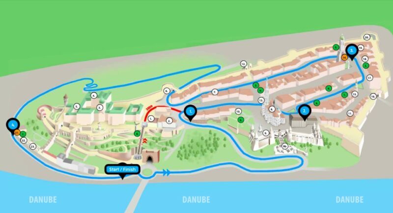 Budapest: Official Buda Castle Electric Hop-On Hop-Off Bus - The Sum Up