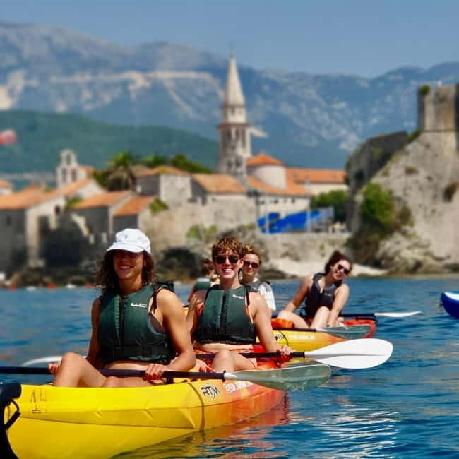 Budva: 3-Hour Paddle Board or Kayak Tour to Coastal Caves - Key Points