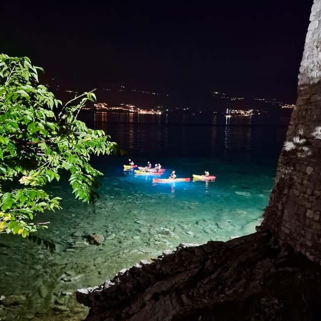 Budva: Night Lights Kayaking Tour - Key Points