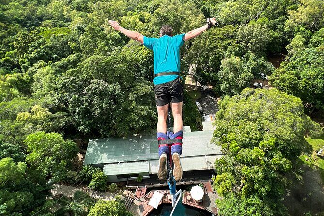Bungy Jump Experience at Skypark Cairns by AJ Hackett - A Thrilling Leap: Skypark Cairns Bungy Jump Experience