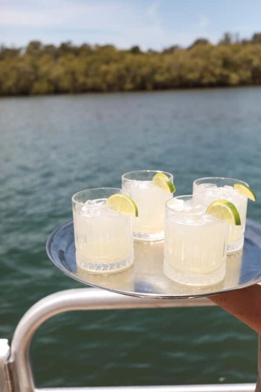 Byron Bay: Cocktails & Long Lunch 3hr Cruise Set Menu - The Sum Up