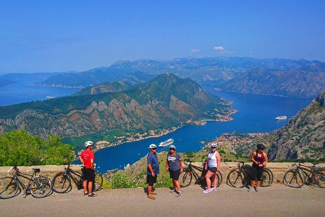 Cable car + Electric MTB from Njegos Mausoleum to Kotor bay - Key Points