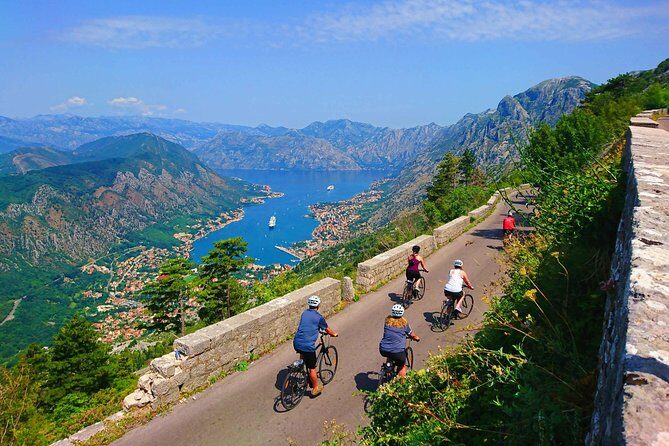 Cable car + Electric MTB from Njegos Mausoleum to Kotor bay - The Itinerary in Detail