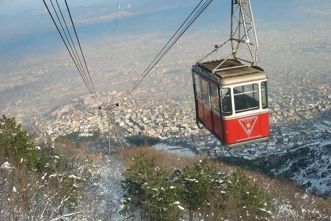 Cable Car elevation 2365 meters. - What to Expect from the Olympos Cable Car Tour