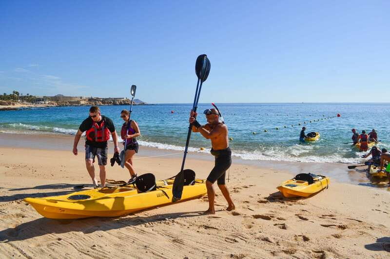 Cabo: Half-Day Kayak & Snorkel to Santa Maria & Chileno Bay