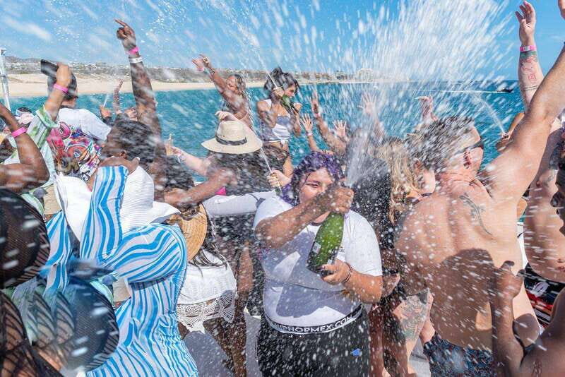 Cabo San Lucas: Adults-Only Boat Party with Drinks & Live DJ - Key Points