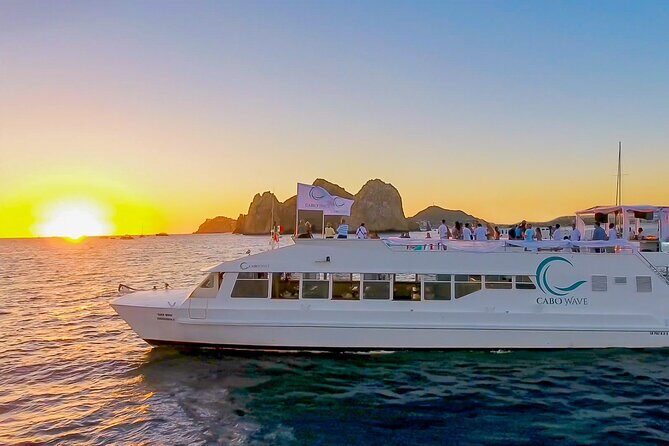 Cabo Sunset Dinner Cruise with Live Music & Open Bar on Cabo Wave - FAQs