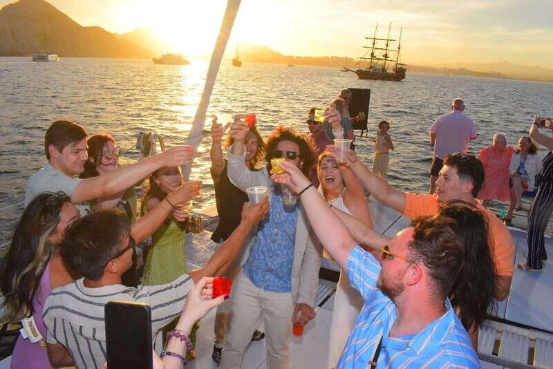 Cabo: Sunset Dj Party, Mexican Show and Tacos - Key Points
