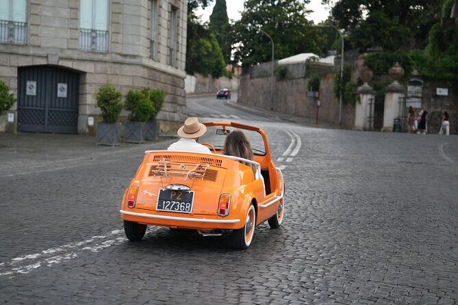 Cabriolet Vintage Fiat 500 City tour with Photoshoot - The Photoshoot: Making Memories in Rome