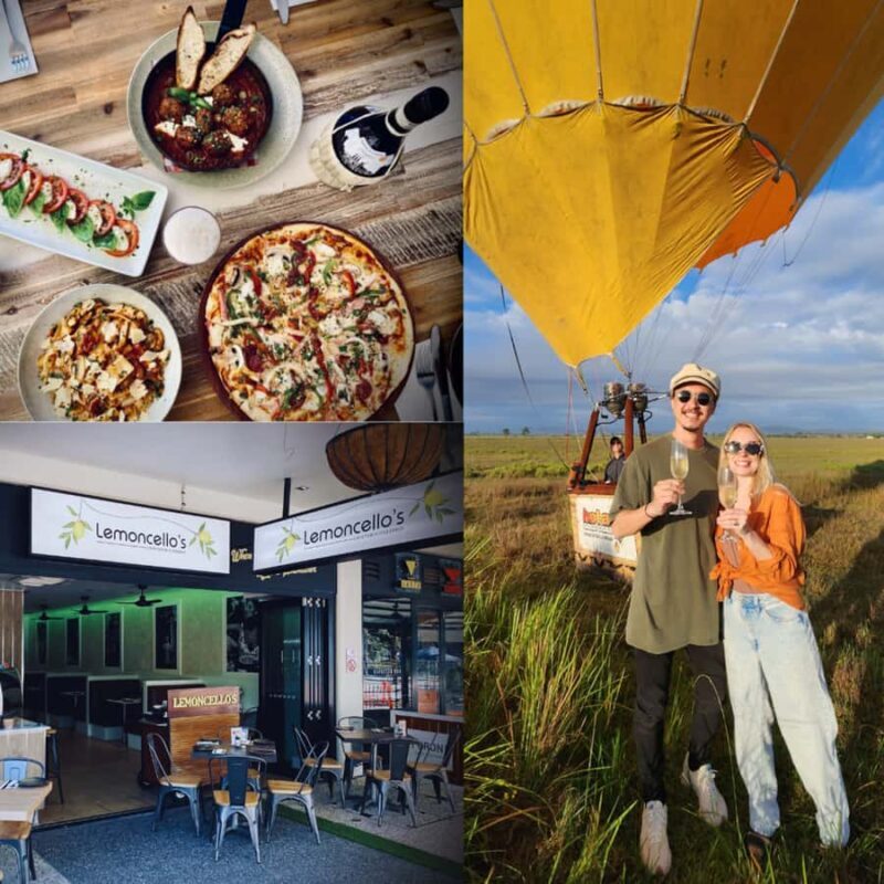 Cairns: Hot Air Balloon Flight with Meal & Drink - Key Points