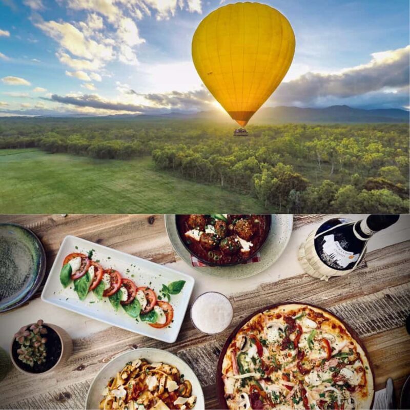 Cairns: Hot Air Balloon Flight with Meal & Drink - An Introduction to the Cairns Hot Air Balloon Experience