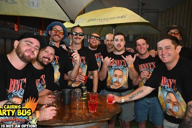 Cairns Party Bus Pub Crawl Night Out Experience - Transport and Timing  