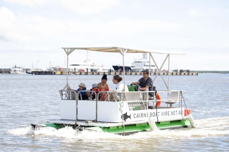 Cairns: Pontoon Boat Hire with Optional BBQ and Fishing Hire - What You Can Expect During Your Hire