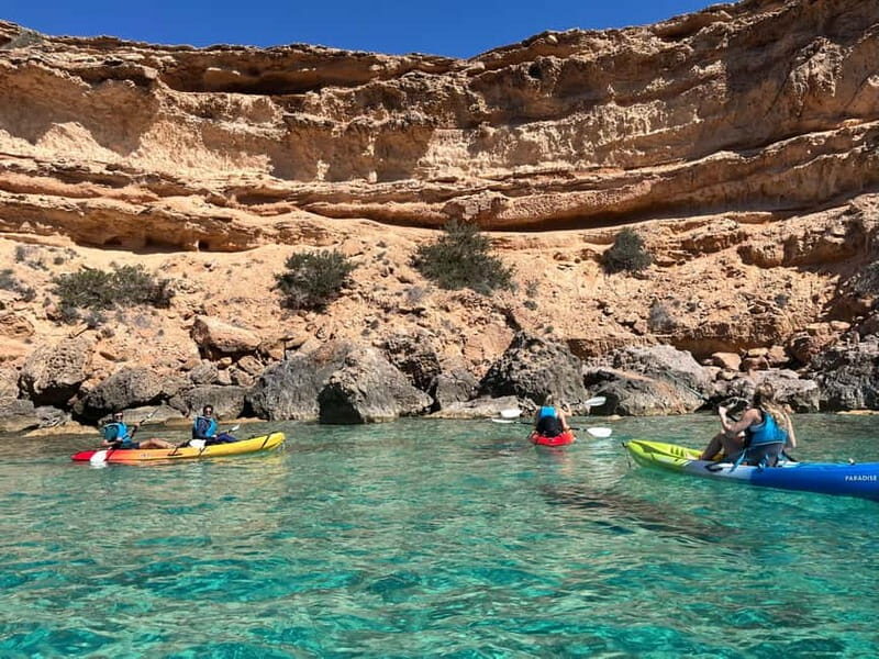 Cala Codolar: Sea & Caves Kayaking Tour with Snorkeling - Key Points