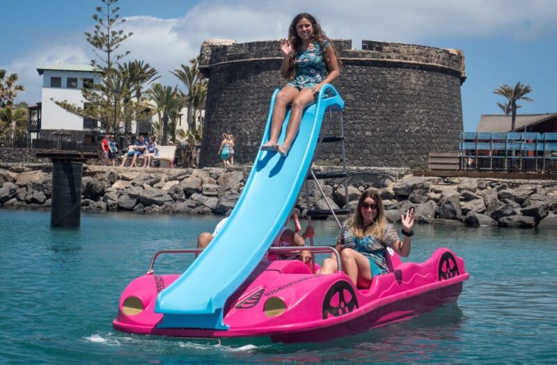 Caleta de Fuste: Pedalo with slide rental - Who Would Enjoy This the Most?