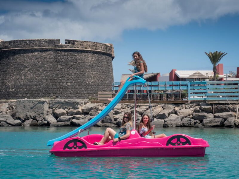 Caleta de Fuste: Pedalo with slide rental - The Practical Details: What You Need to Know