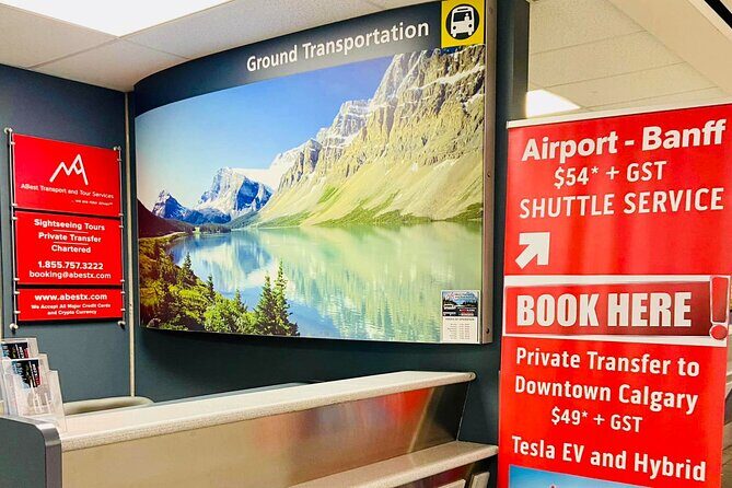 Calgary to Banff - Private Transfer - Key Points