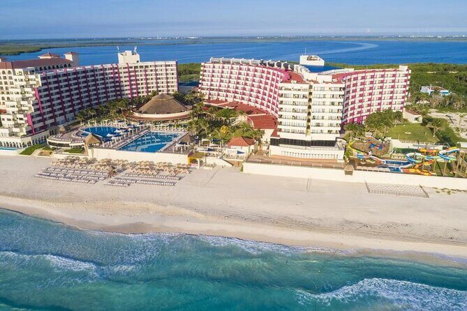 Cancun Airport and Crown Paradise Club Cancun Private Shuttle - Key Points