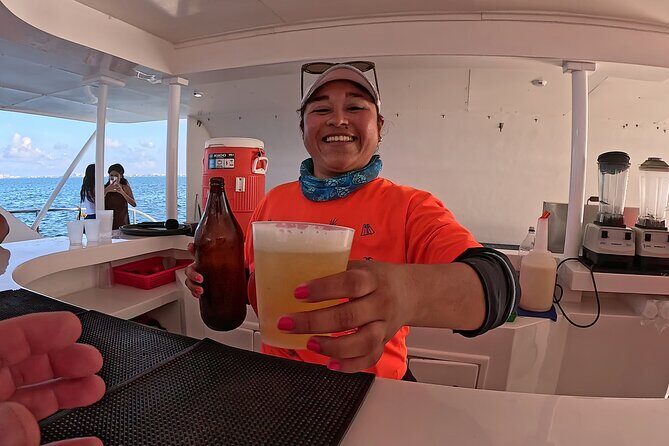 Cancun Baby Dancer Catamaran Party - Authentic Experience and Overall Value