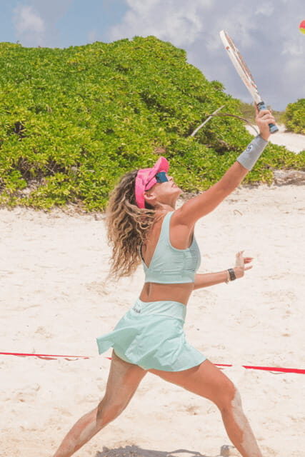 Cancun: Beach Tennis game day with local community - The Realities of the Experience